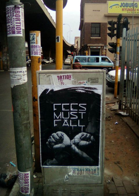 Fees Must Fall - Faith47 artwork