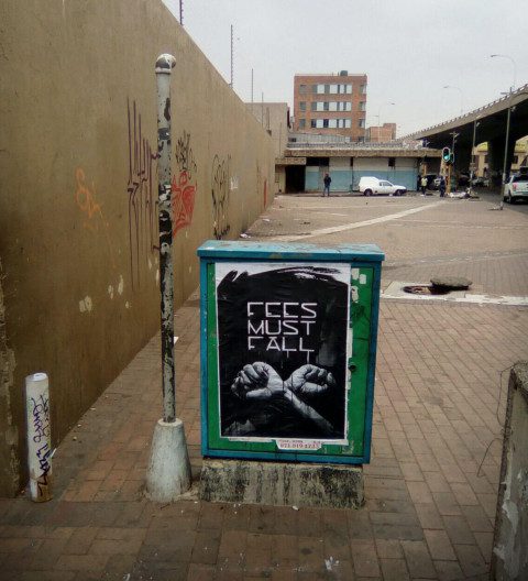 Fees Must Fall - Faith47 artwork
