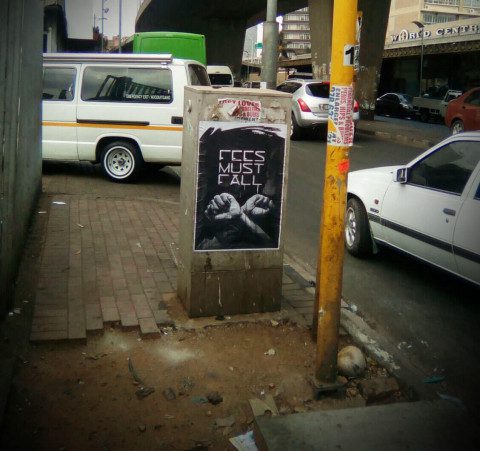 Fees Must Fall - Faith47 artwork